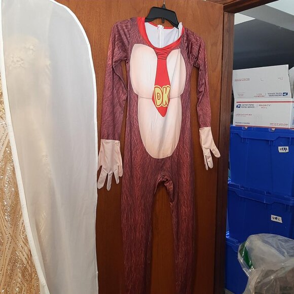 unbranded | Costumes | Super Mario Donkey Kong Full Body Suit Costume ...